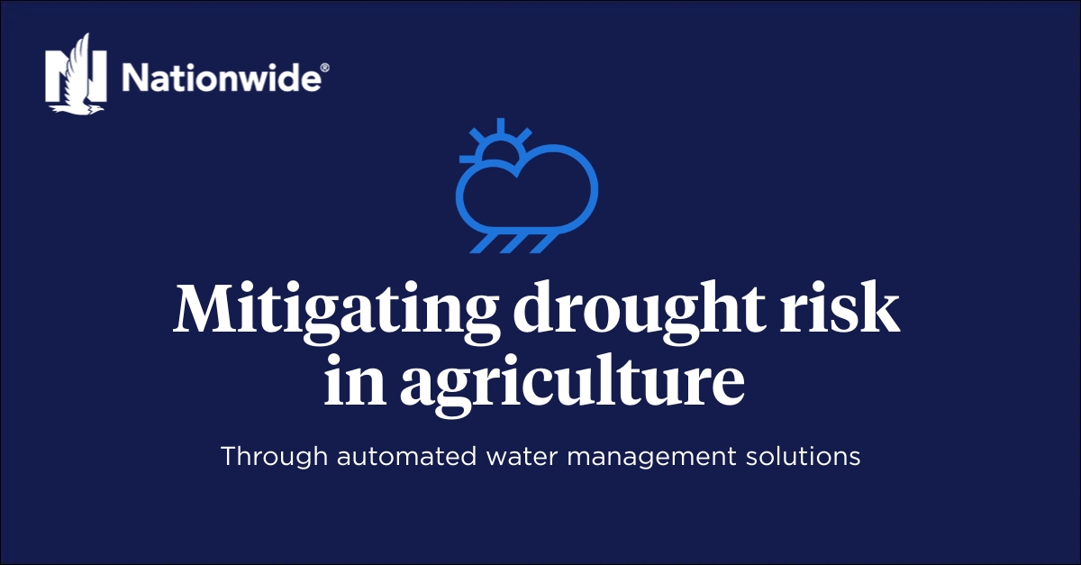 Mitigating drought risk in agriculture through automated water ...